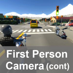 First Person Camera Continued dashboard in Crowdin